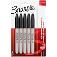 Sharpie Permanent Markers | Fine Point | Black | 5 Count : Amazon.co.uk