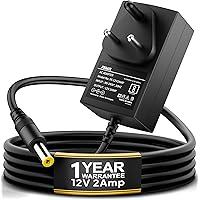 FEDUS 12 Volt 5 Amp (12V 5A) Ac Dc Adapter 12v 60 Watt DC Power Supply ...