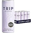 TRIP CBD Drink, Sparkling Raspberry Orange Blossom, 25mg CBD Fizzy ...