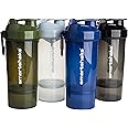 Smartshake O2GO ONE 4-Pack Protein Shaker Bottle 600 ml | 20 oz ...