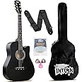 Intern INT-38C Right hand Acoustic Guitar Kit, With Bag, Strings, Pick ...