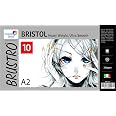 Brustro Bristol Ultra Smooth Paper 250 GSM, Size - A2, 10 Sheets ...