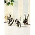 CraftVatika Hand Sign Gesture Showpiece Statue Finger Sculpture Home ...