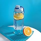 The Venti SHOTAY Unbreakable Water Bottle with Sipper BPA Free, Leak ...