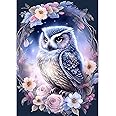 MOBDEA 5D DIY Diamond Painting Uglesæt, Diamond Dots Art Kits Voksne Børn, Blomster og Dyr ...