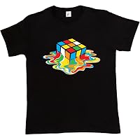 Fancy A Snuggle Melting Cube Mens T-Shirt : Amazon.co.uk: Fashion