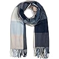 styleBREAKER Unisex weicher Karo Schal mit langen Fransen, kariert ...