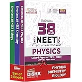 Oswaal NEET (UG) 38 Years' Chapter-Wise & Topic-Wise Solved Papers | Physics, Chemistry ...