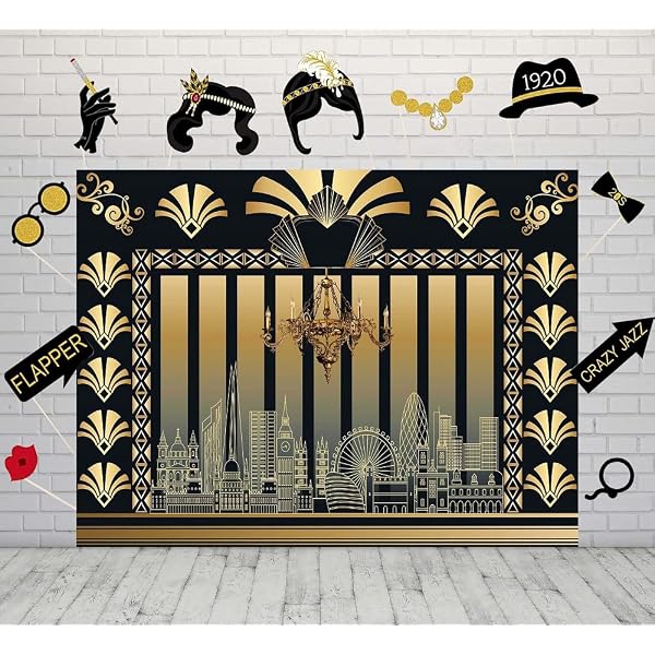 1920s Decor Roaring 20s Party Gatsby Themed Party 1920s Party