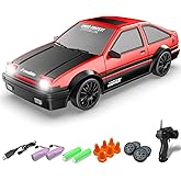 GoolRC RC Drift Car, 1:16 Scale Remote Control Car, 4WD RC Car with LED Lights and Drifting ...