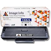 ImageInfo W1660A / 166A Compatible Toner Cartridge for H p 166A for hp Laser 1008a / 1008w / MFP ...