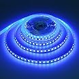 iNextStation 12V Blue LED Strip Light, 16.4ft/5M 300 LEDs SMD5050 ...