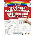 1st Grade Math Workbook Addition and Subtraction: Grade 1 Workbooks ...