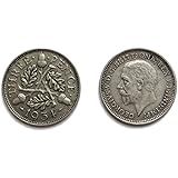 Coins for Collectors - Circulated British 1945 Threepenny Bit/Three ...