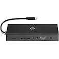 Amazon.in: Buy HP Travel USB-C Multi Port Hub Docking Station with USB-C, RJ-45, HDMI, SD and ...