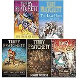 Terry pratchett Discworld novels Series 7 :5 books collection set : Amazon.co.uk: Books