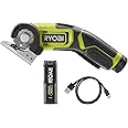 RYOBI RCT4-120G 4V Cordless Cutting Tool (1 x 2.0Ah), Hyper Green ...