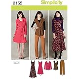 Simplicity A 6-8-10-12-14-16-18 Sewing Pattern 2147 Learn to Sew Misses ...