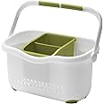 Addis 513830 Sink Caddy, White/ Grass Green : Amazon.co.uk: Home & Kitchen