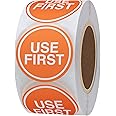 Hylabelest Round Use First Trilingual Labels 1.5 Inch Use First ...