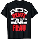 Mir Egal Ich Bin Bald In Rente Ruhestand Rentner Herren Frau T-Shirt ...