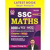 SSC Maths Chapter - Wise 8000+ TCS - MCQ (Bilingual) by Gagan Pratap Sir Champion Publication ...