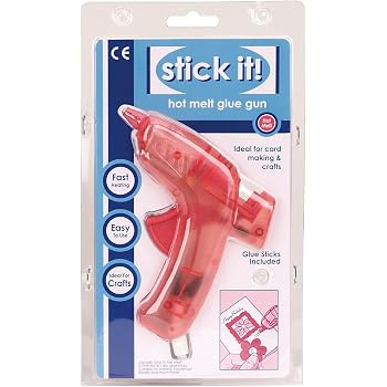 Stick it Hot Melt Glue Gun, Red: Amazon.co.uk: Office Products