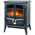 Dimplex Tango Optiflame Electric Stove, Matte Black Free Standing Stove ...