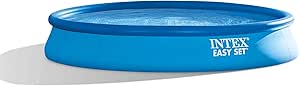 Intex 28158 Easy Set Piscina Tonda Fuoriterra Gonfiabile con Pompa ...
