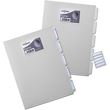Rexel Anti Slip Folders A4 Embossed Clear (Pack Size 25): Amazon.co.uk ...