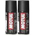 Motul Combo of C2 Chain Lube (150 ml) and C1 Chain Clean for All Bikes ...
