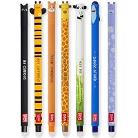 Legami Set of 4 Farm Sweet Farm Erasable Gel Pens, Pens with Erasable ...