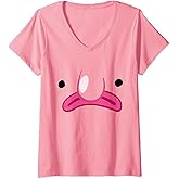 Blobfish Costume Ugly Blob Fish Face Grumpy Grouch T-Shirt : Amazon.co ...