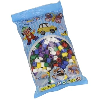 Hama Maxi Beads - My First Hama 500 Fluorescent: Amazon.co.uk: Toys & Games
