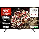 TCL 139 cm (55 inches) 4K Ultra HD Smart QD-Mini LED Google TV 55C755 (Black) : Amazon.in ...
