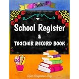 Pretend School Register and Teacher Record Book for Kids: Pretend ...