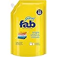 Buy Godrej Fab Liquid Detergent Refill Pouch for Machine Wash - 2L ...
