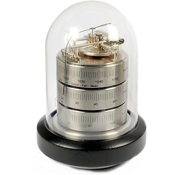 Barigo Desktop Weatherstation 3026 Brass/Mahogany: Amazon.co.uk: Garden ...