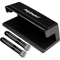 Polymer & Paper 9W UV Bank Note Checker + 2 Spare DuraBulb® Bulbs ...