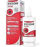 Hycosan Extra - Twin Pack - Eye Drops with Hyaluronic Acid for Soothing ...