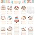 XIHIRCD 60pcs Rainbow Style Classroom Birthday Charts, Classroom ...