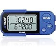 Realalt 3DTriSport 3D Pedometer, Accurate Step Counter with Clip and ...
