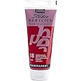 PEBEO Acrylic transparent paint - Carmine red - 100 ml : Amazon.co.uk ...