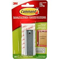 Command Sawtooth Sticky Nail & Stabilizer Strips (17047) – 2 packs (1 ...