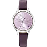 Fastrack Quartz Analog White Dial Leather Strap Watch for Girls ...