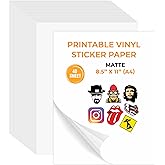 True Flair Transparent Clear Sticker Photo Paper Glossy, Pack of 25 ...