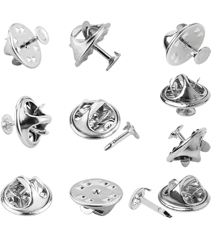 Pin Badge Locking Backs Locking Pin Backs With Wrench - Secure Clasps ...