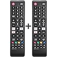 (2 Pack) Universal for Samsung Remote-Control Compatible with Samsung-Smart-TV LCD LED QLED UHD ...