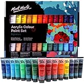 Acrylic Paint Set - 24 Colors, 59ml Tubes Artist Quality oil Acrylic ...