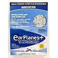EarPlanes Original Earplugs for Adults, Pressure Filtering Protection ...